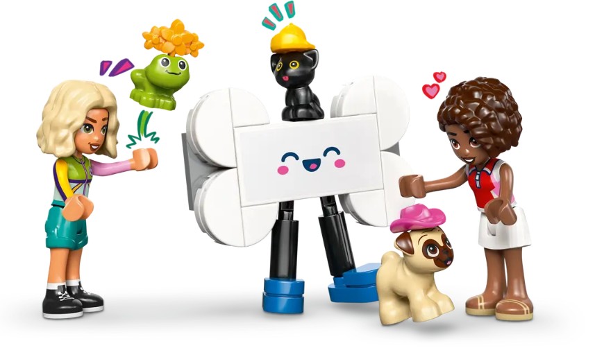 LEGO FRIENDS - LA CAMIONNETTE D'ACCESSOIRES POUR ANIMAUX #42678 - LEGO ...