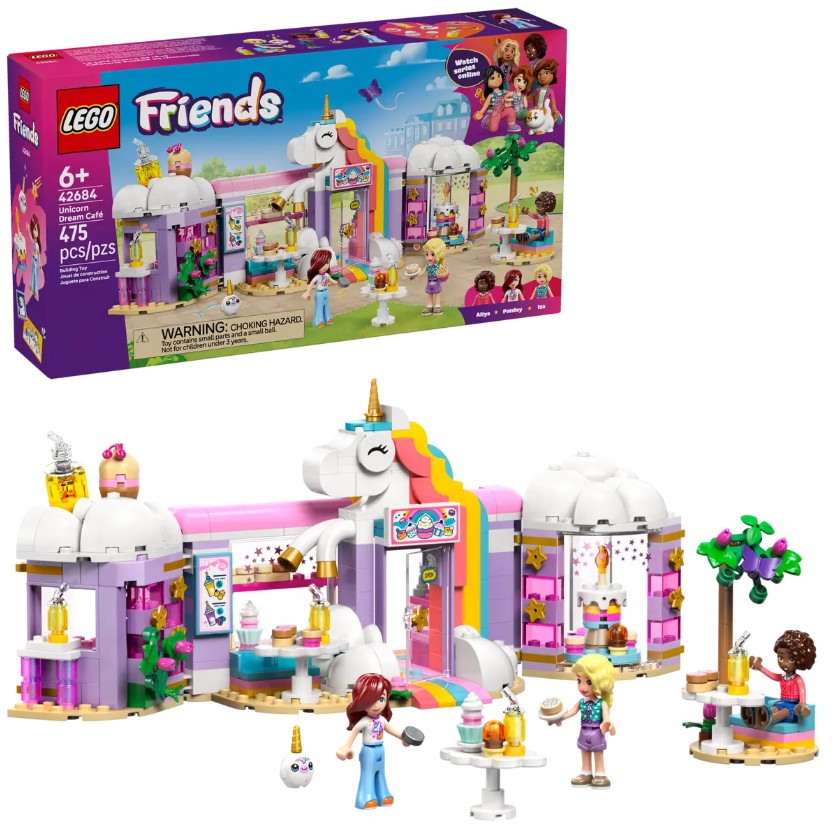 LEGO FRIENDS - LE CAFÉ LICORNE DE RÊVE #42684 (0126) - LEGO / Friends