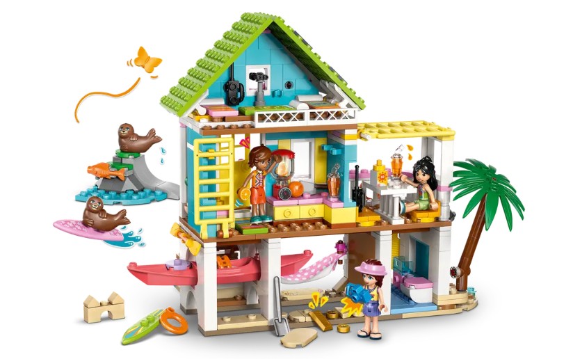 LEGO FRIENDS - LA MAISON SUR LA PLAGE ET LES PHOQUES #42699 (0126 ...