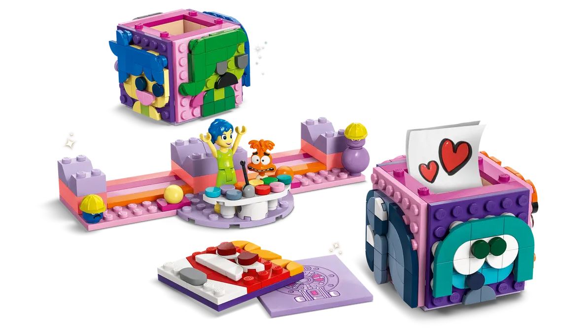 LEGO DISNEY PIXAR - LES CUBES D'ÉMOTION SENS DESSUS DESSOUS 2 #43248 ...