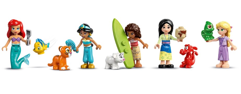 LEGO DISNEY PRINCESS - LE CHÂTEAU DES PRINCESSES ET LES ANIMAUX ROYAUX ...