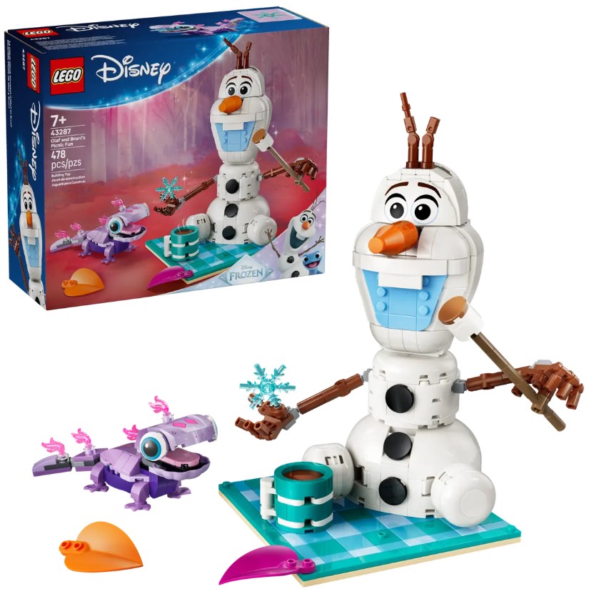 LEGO DISNEY - LE PIQUE-NIQUE AMUSANT D'OLAF ET BRUNI #43287 - LEGO / Disney