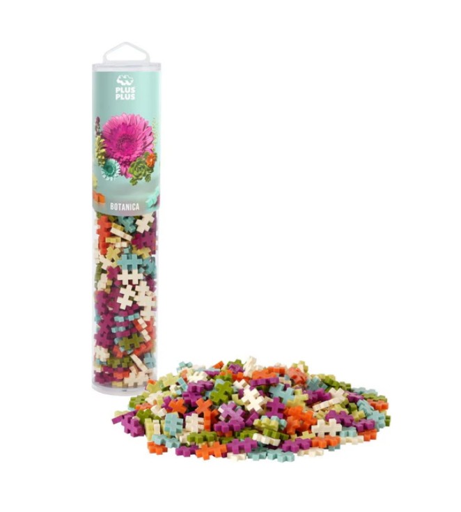 BLOCS PLUS-PLUS - TUBE - MIX BOTANICA - 240 PIÈCES - CONSTRUCTION ...