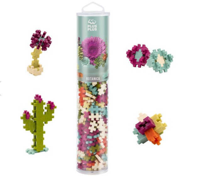BLOCS PLUS-PLUS - TUBE - MIX BOTANICA - 240 PIÈCES - CONSTRUCTION ...