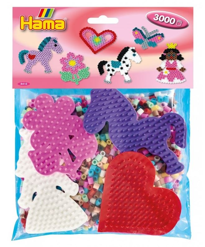 JC25 HAMA ENSEMBLE "A" - PLANCHES ET PERLES - BRICOLAGE / Hama