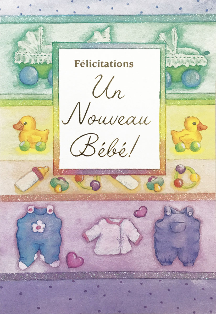 NAISSANCE - FÉLICITATIONS UN NOUVEAU BÉBÉ! - DE ROSEDALE - FÊTES ...