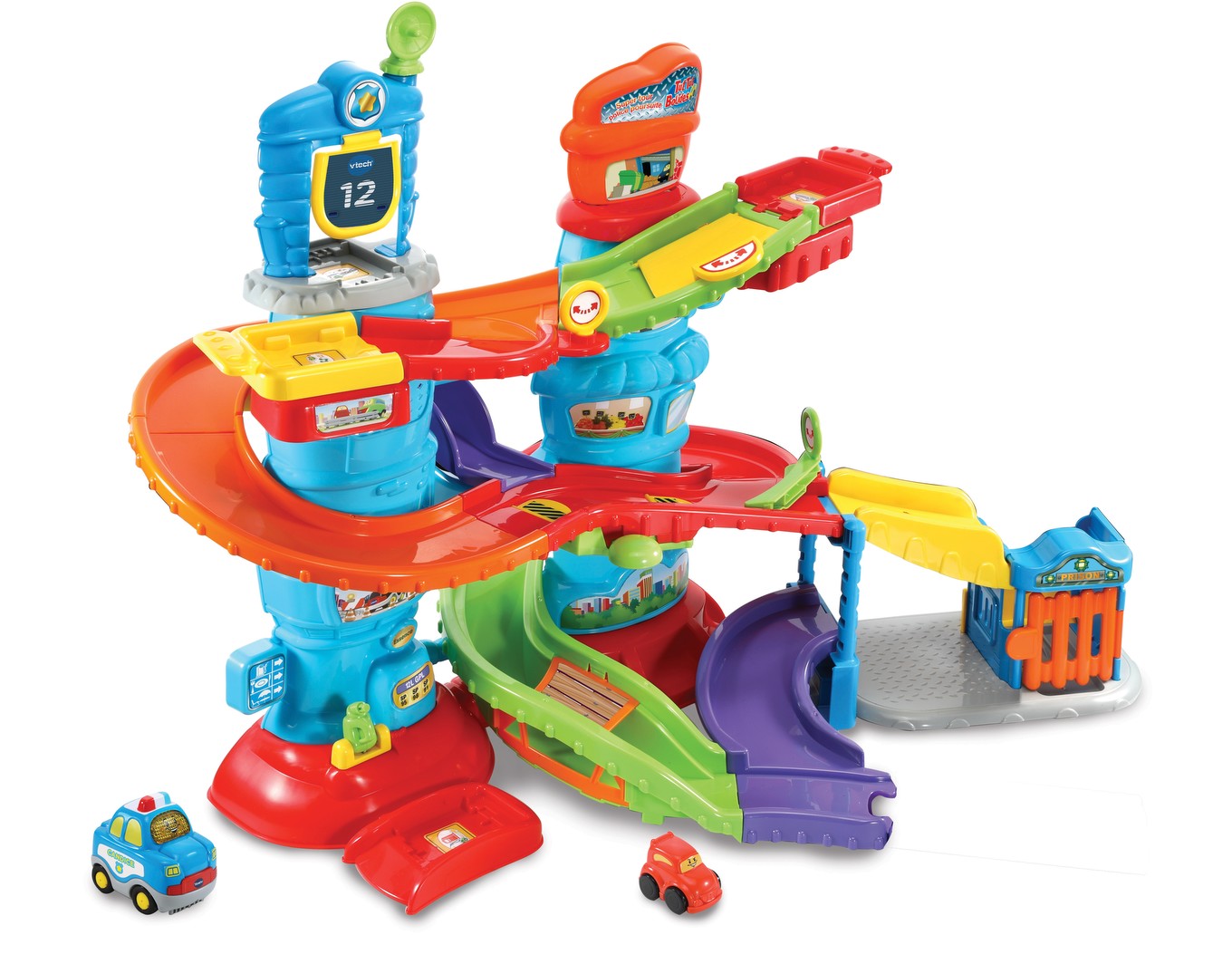 VTECH - SUPER TOUR POLICE POURSUITE TUT TUT BOLIDE - BÉBÉ / V-Tech