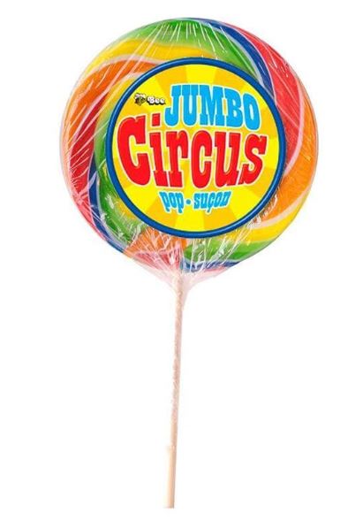 SUÇON JUMBO CIRQUE 100G - BABIOLES / Confiserie