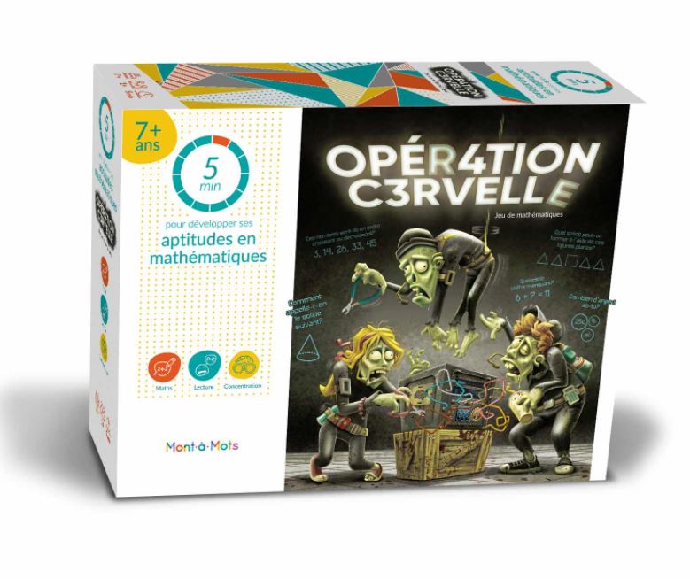 LUDIK - JEU OPÉRATION CERVELLE - JEUX DE SOCIÉTÉ / Enfants (6 à 8 ans)