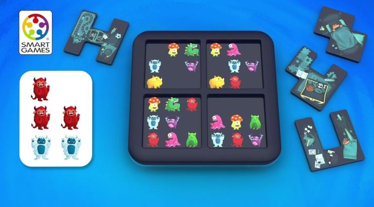 JEU SMART GAMES - MONSTRES SOUS LE LIT "MEILLEUR VENDEUR" - JEUX DE ...