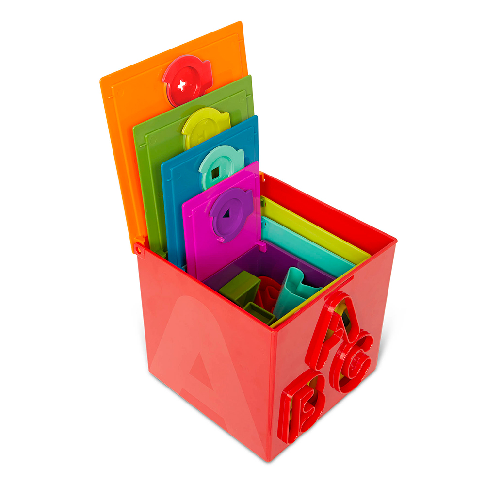 BATTAT - CUBE D'ACTIVITÉS ''LOCK & LEARN'' - BÉBÉ / Jouets Classiques