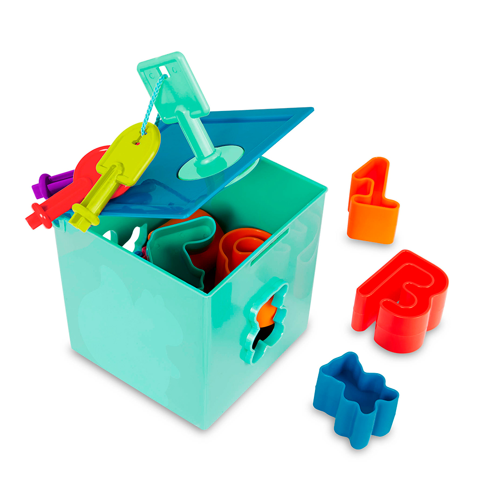 BATTAT - CUBE D'ACTIVITÉS ''LOCK & LEARN'' - BÉBÉ / Jouets Classiques