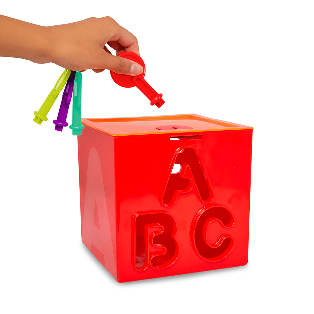 BATTAT - CUBE D'ACTIVITÉS ''LOCK & LEARN'' - BÉBÉ / Jouets Classiques