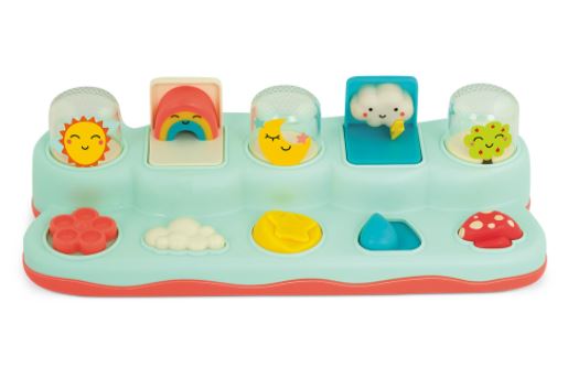*26 BATTAT BABY - POP-UP! (POPPING PALS) - BÉBÉ / Jouets Classiques