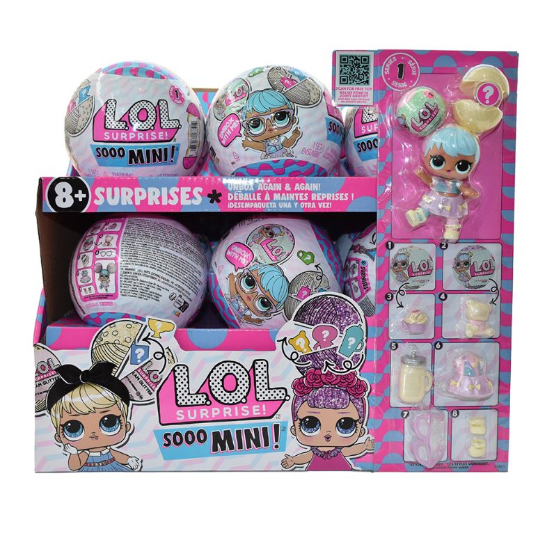 L.O.L. SURPRISE! - SOOO MINI! - POUPÉE ASSORTIE - POUPÉES, BARBIE ET ...