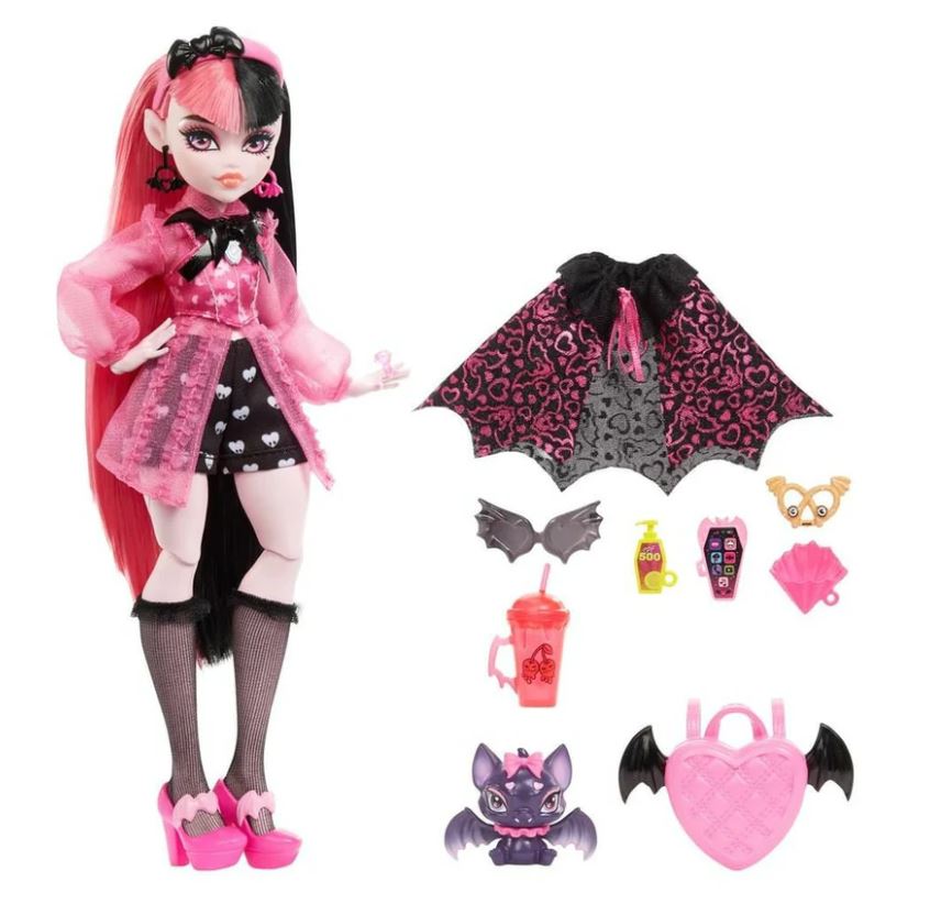 MONSTER HIGH - POUPÉE DRACULAURA - POUPÉES, BARBIE ET FIGURINES ...