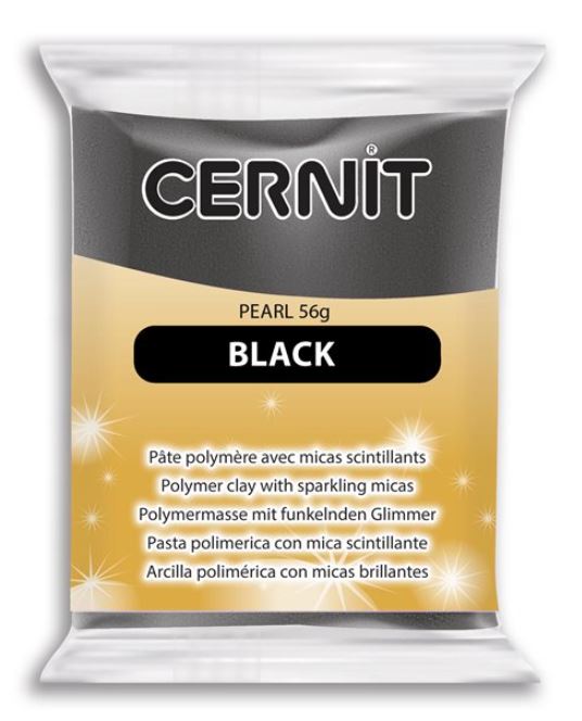CERNIT PEARL - NOIR 56G - BRICOLAGE / Pâte à modeler / modelage