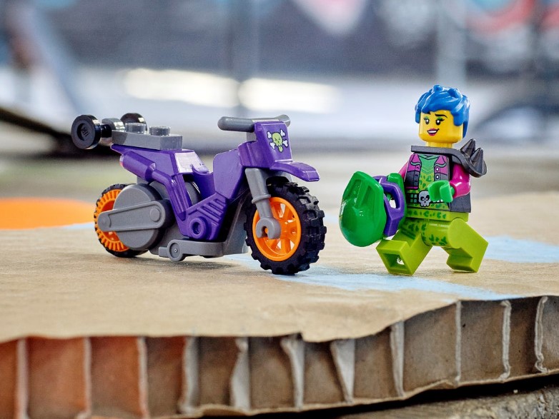 LEGO CITY - LA MOTO DE CASCADE WHEELING #60296 - LEGO / City