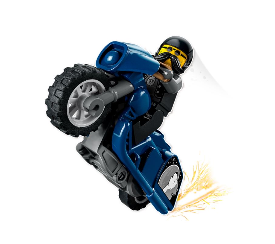 LEGO CITY STUNTZ - LA MOTO DE CASCADE DU BIKER #60331 - LEGO / City