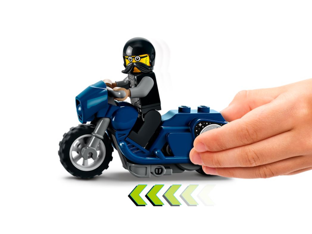 LEGO CITY STUNTZ - LA MOTO DE CASCADE DU BIKER #60331 - LEGO / City