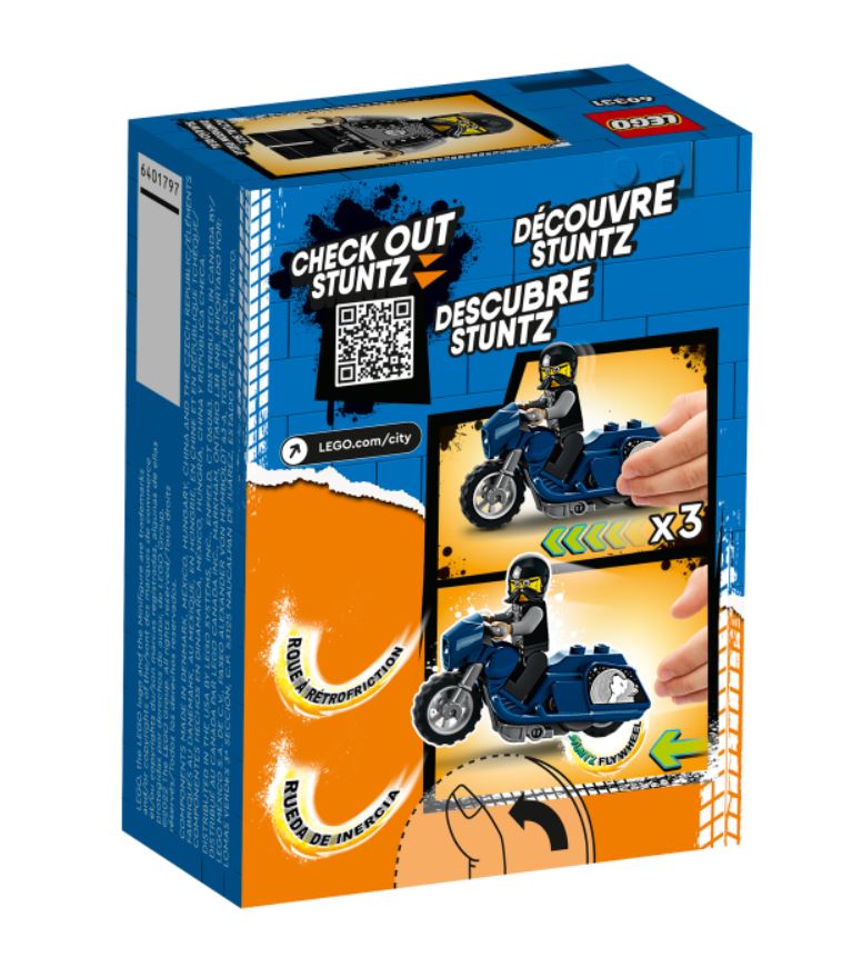 LEGO CITY STUNTZ - LA MOTO DE CASCADE DU BIKER #60331 - LEGO / City
