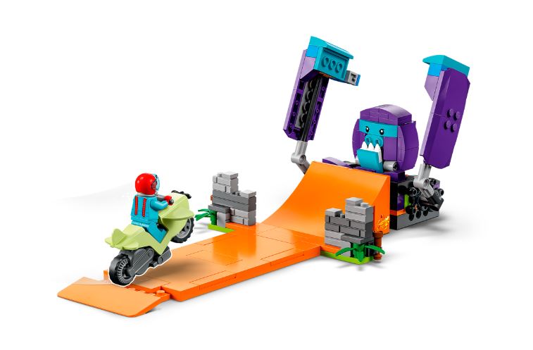 LEGO CITY STUNTZ - LE LOOPING DU CHIMPANZÉ COGNEUR #60338 - LEGO / City