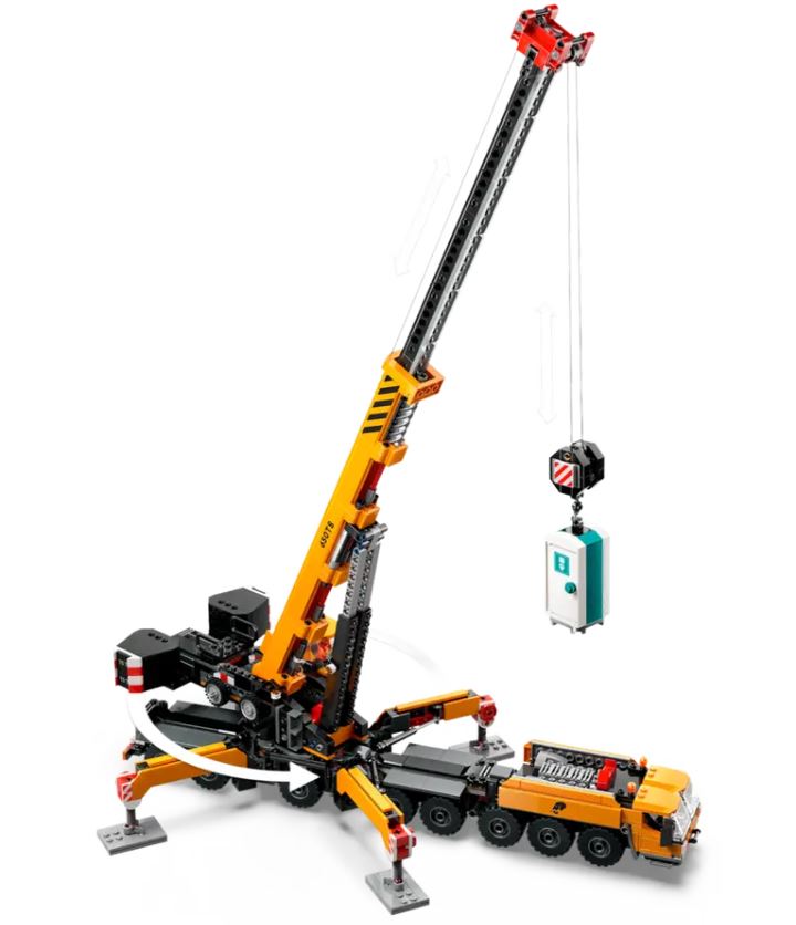 LEGO CITY - LA GRUE DE CONSTRUCTION MOBILE JAUNE #60409 - LEGO / City