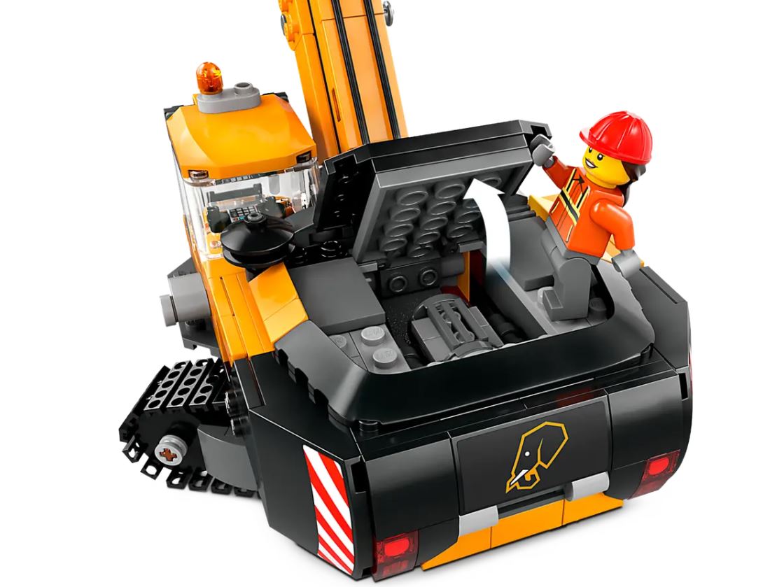 LEGO CITY - L'EXCAVATRICE DE CONSTRUCTION JAUNE #60420 - LEGO / City