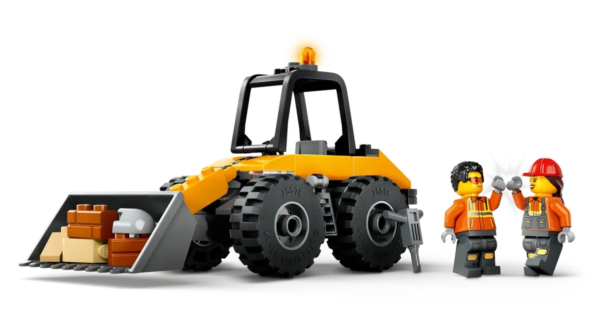 LEGO CITY - LA CHARGEUSE DE CHANTIER JAUNE #60450 - LEGO / City