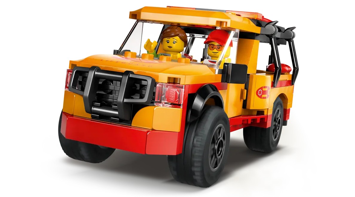 LEGO CITY - LE VÉHICULE DE SECOURS DE LA PLAGE #60453 - LEGO / City