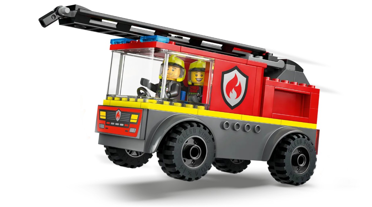 LEGO CITY - LE CAMION DE POMPIERS AVEC ÉCHELLE #60463 - LEGO / City