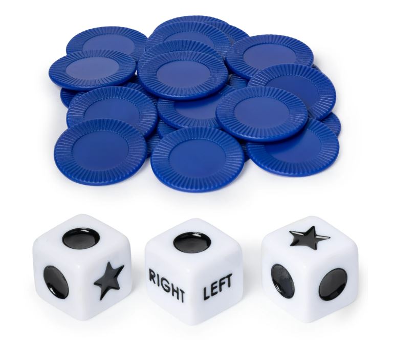 JEU LEFT CENTER RIGHT - BOÎTE (LCR) - JEUX DE SOCIÉTÉ / Adultes (général)