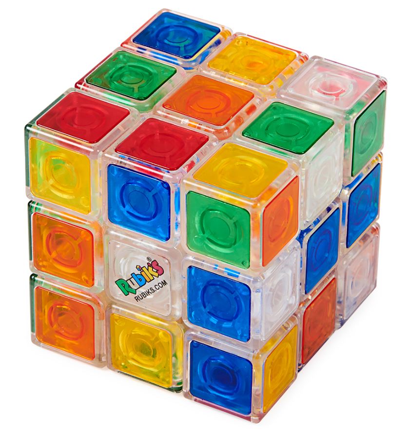 JEU RUBIK'S - CUBE 3X3 CRISTAL - JEUX DE SOCIÉTÉ / Adultes (général)