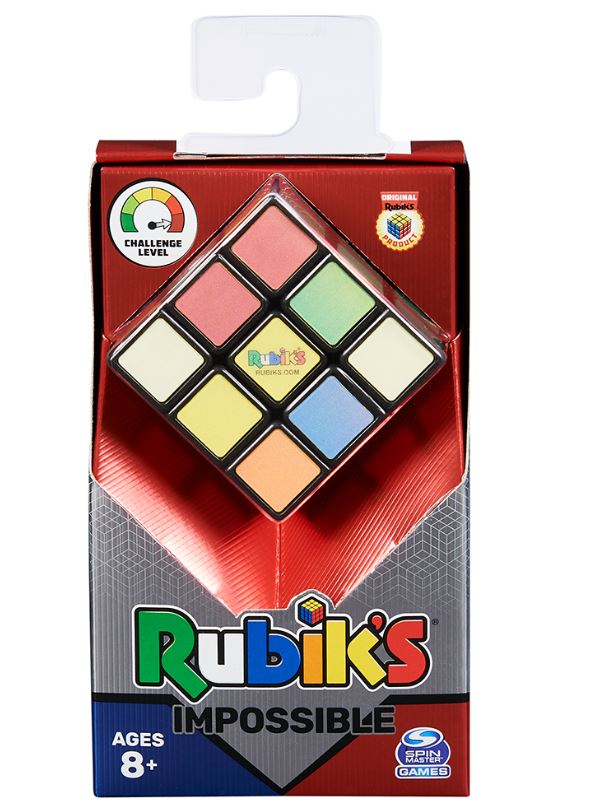 JEU RUBIK'S - CUBE IMPOSSIBLE 3X3 - JEUX DE SOCIÉTÉ / Adultes (général)