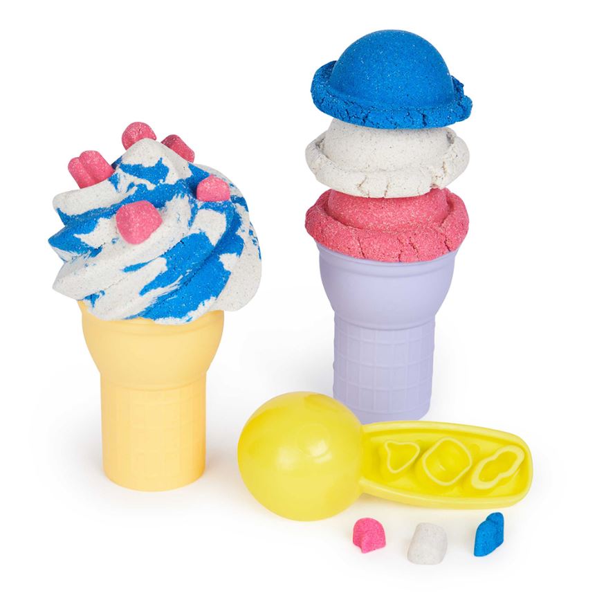 KINETIC SAND - COFFRET MACHINE À GLACES - BRICOLAGE / Pâte à modeler ...