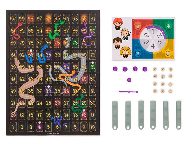 JC25 JEU SERPENTS ET ÉCHELLES - HARRY POTTER SERPENTS ET ESCALIERS ...