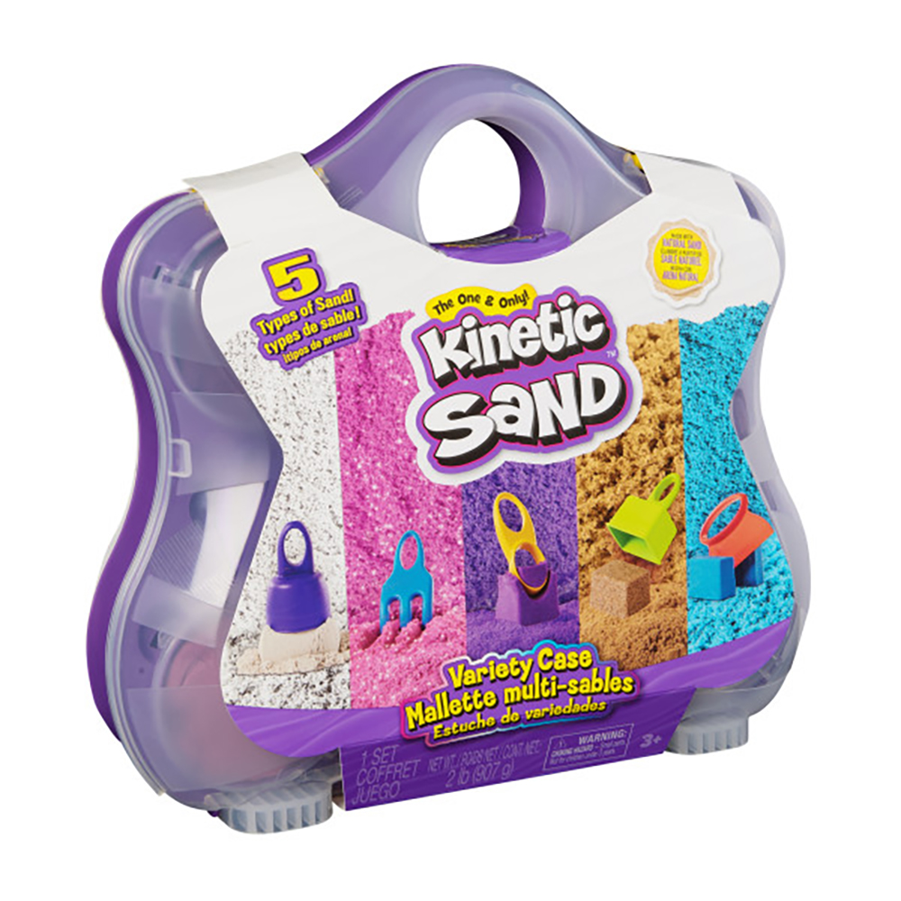 KINETIC SAND - COFFRET VARIÉ (MULTI SABLES) - BRICOLAGE / Pâte à ...