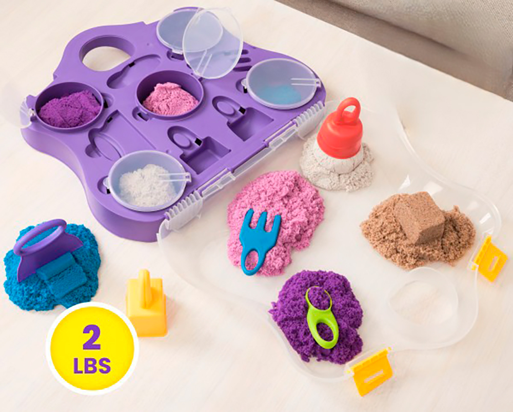 KINETIC SAND - COFFRET VARIÉ (MULTI SABLES) - BRICOLAGE / Pâte à ...