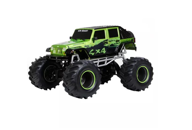 NEW BRIGHT - JEEP VERT 4X4 TÉLÉGUIDÉ - TÉLÉGUIDÉ / Sur la terre