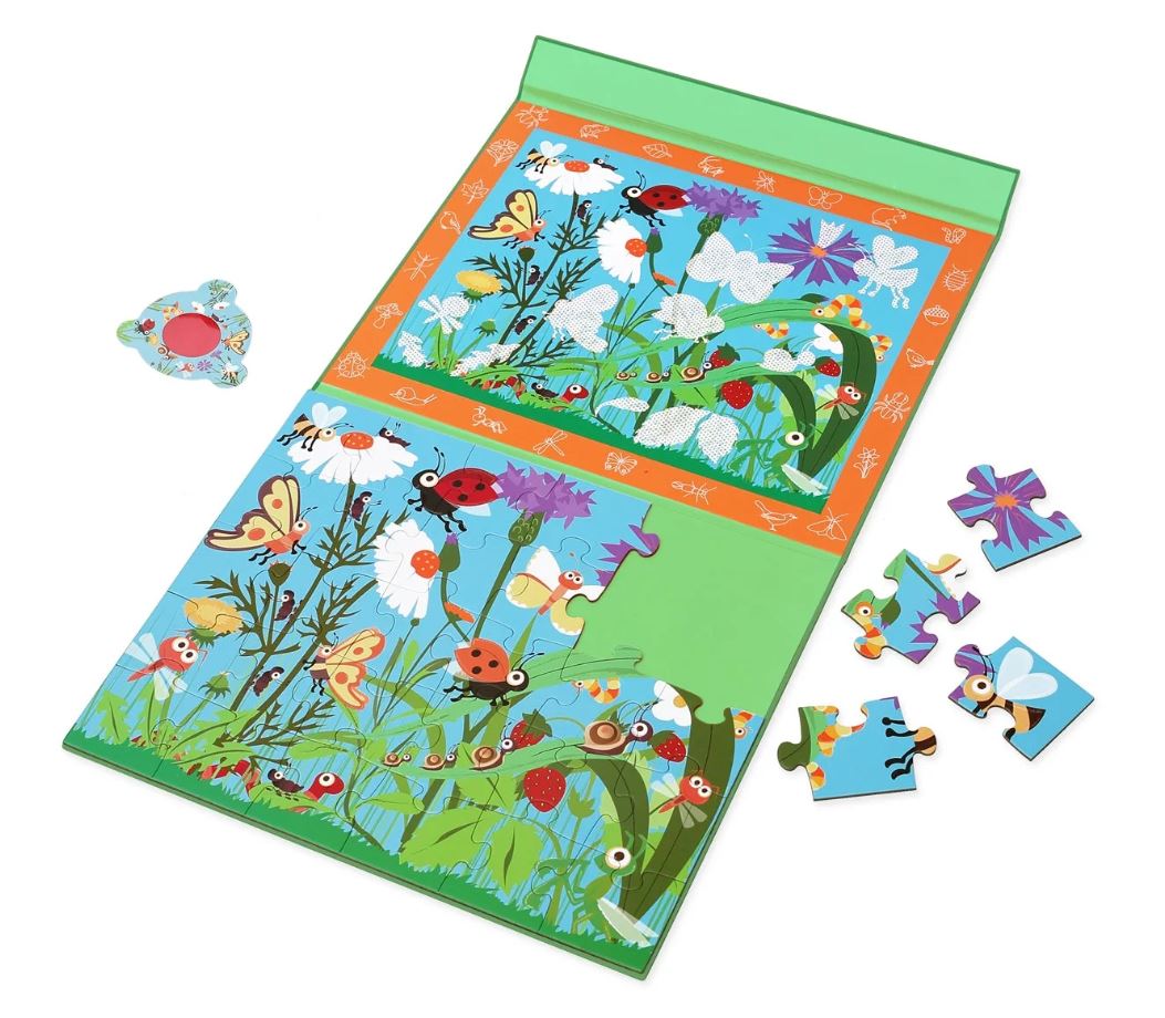 SCRATCH CASSE-TÊTE MAGNÉTIQUE MYSTÈRE 30 PIÈCES - INSECTES - CASSE ...