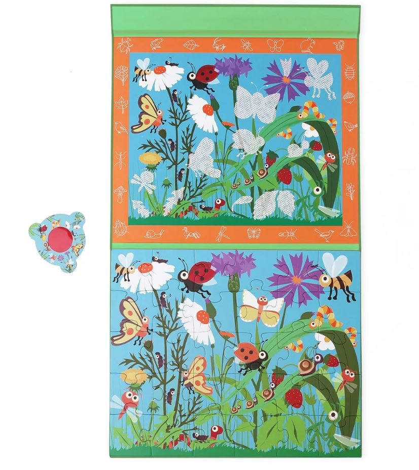 SCRATCH CASSE-TÊTE MAGNÉTIQUE MYSTÈRE 30 PIÈCES - INSECTES - CASSE ...