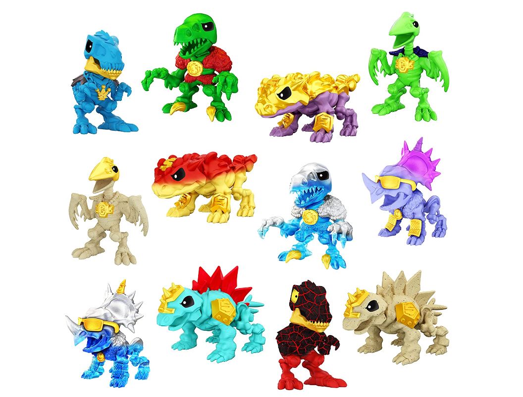 TREASURE X DINO GOLD - MINI DINOS ASST - CAMIONS, ARMES ET SUPERHÉROS ...