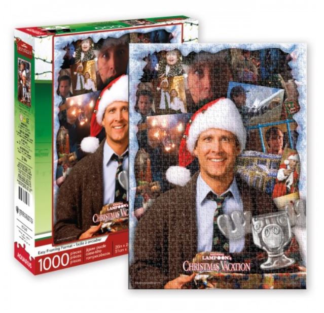 AQUARIUS CASSE-TÊTE 1000 PIÈCES - FILM LE SAPIN A DES BOULES - COLLAGE ...