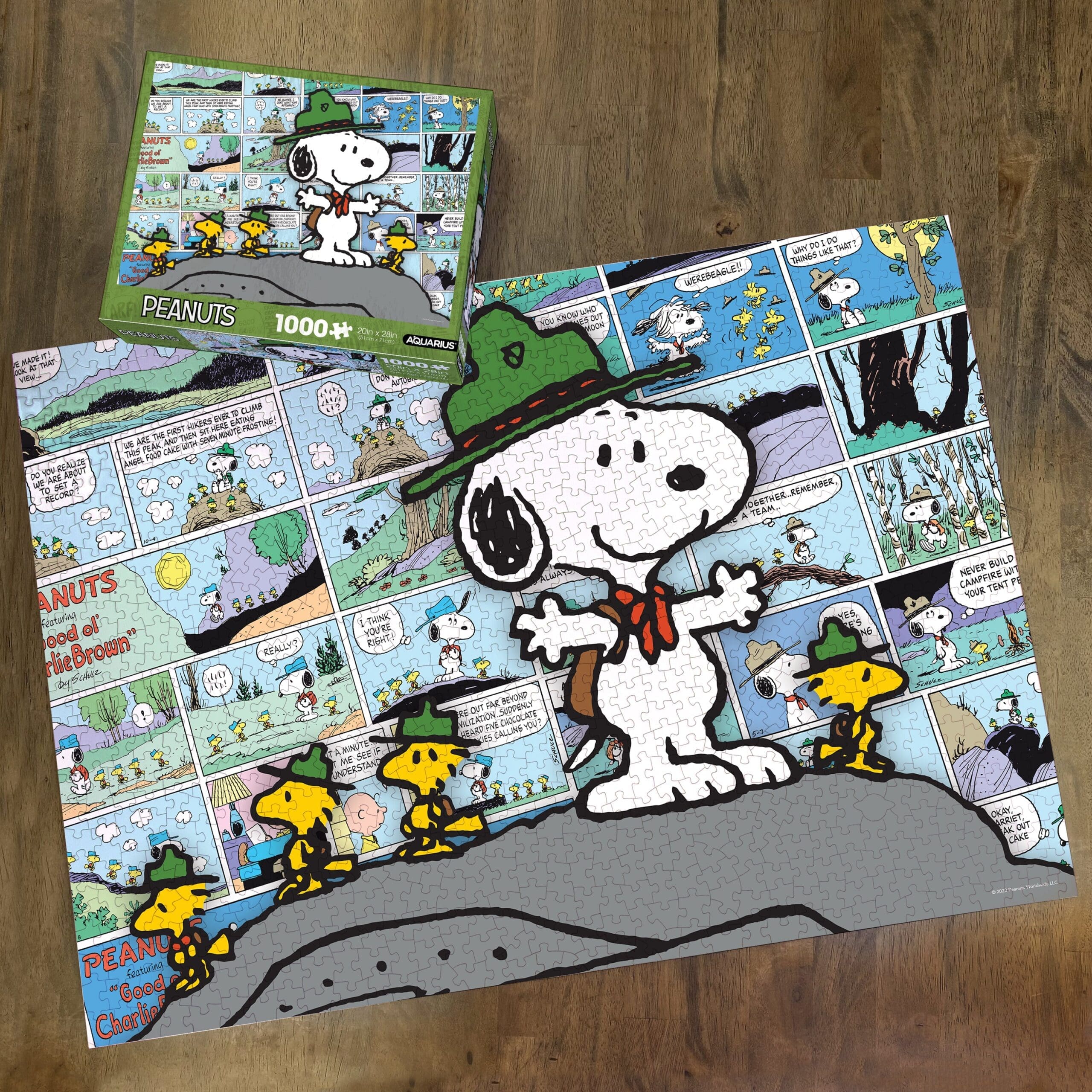 AQUARIUS CASSE-TÊTE 1000 PIÈCES - SNOOPY (PEANUTS) #65527 - CASSE-TÊTES ...