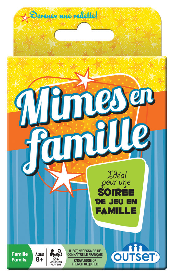 JEU MIMES EN FAMILLE - JEUX DE SOCIÉTÉ / Adultes (général)