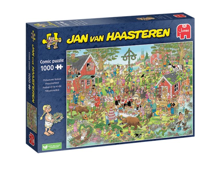 JUMBO CASSE-TÊTE 1000 PIÈCES - JVH FESTIVAL DE LA MI-ÉTÉ (JAN VAN ...