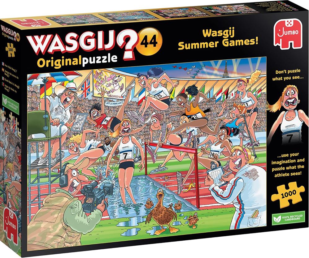WASGIJ ORIGINAL NO 44 JAUNE CASSE-TÊTE 1000 PIÈCES - SUMMER GAMES ...