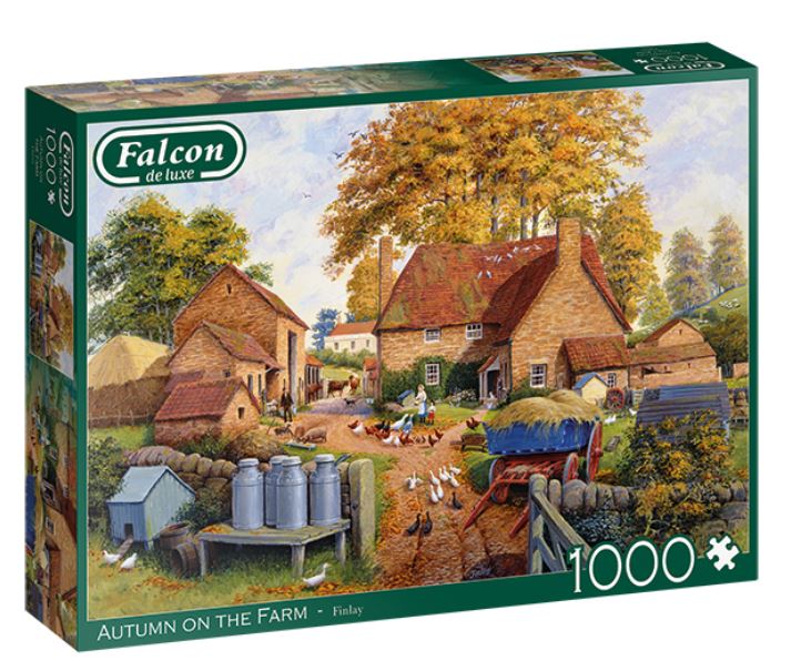 // FALCON CASSE-TÊTE 1000 PIÈCES - L'AUTOMNE À LA FERME #71-11274 ...