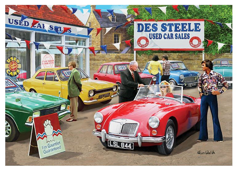 FALCON CASSE-TÊTE 500 PIÈCES - CONCLUSION DE L'ACCORD (VOITURE ROUGE ...