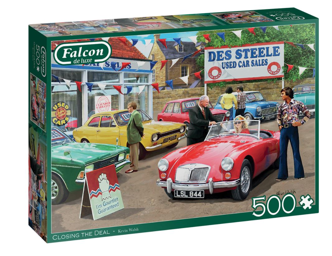 FALCON CASSE-TÊTE 500 PIÈCES - CONCLUSION DE L'ACCORD (VOITURE ROUGE ...